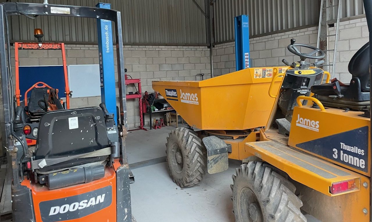 Plant Hire | James Civil Engineering Ltd